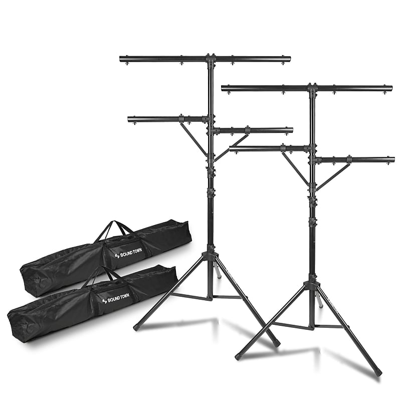 STLS-M09-PAIR | 2-Pack DJ Lighting Stand, Height Adjustable, | Reverb
