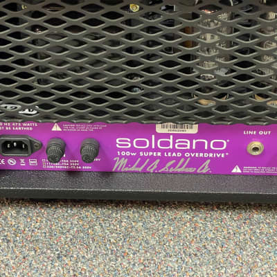 Soldano SLO-100 Super Lead Overdrive Custom Head (signed by | Reverb