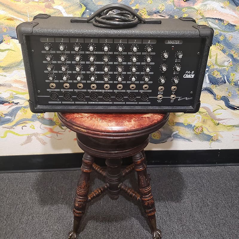 Crate PA-8 Powered Mixer 8 Channel USED | Reverb