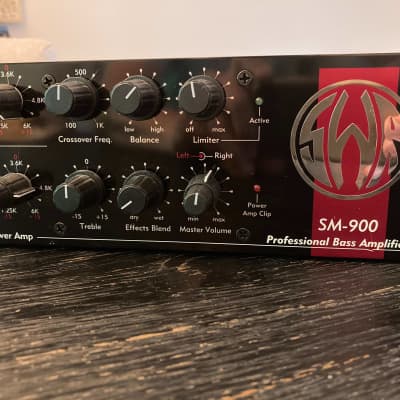 SWR SM-900 1990's with EQ foot switch pedal | Reverb