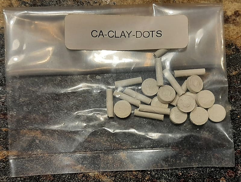 Callaham stratocaster telecaster clay dots for pre cbs era | Reverb