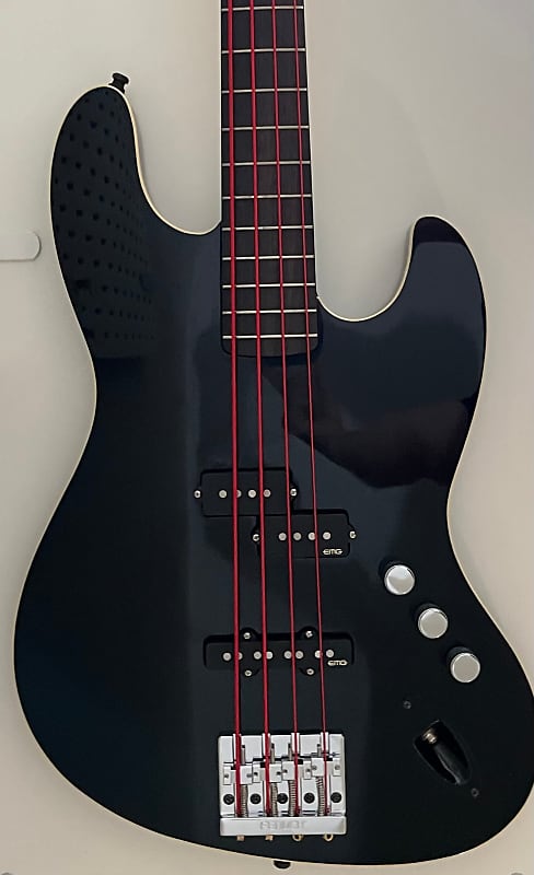Fender Aerodyne Jazz Bass w/ Hi Mass Bridge + EMG Geezer | Reverb