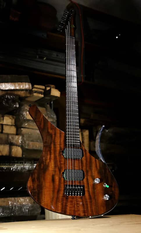 Dean Gordon Custom Shop Virtus 6 Flat Top Claro Walnut 5A | Reverb