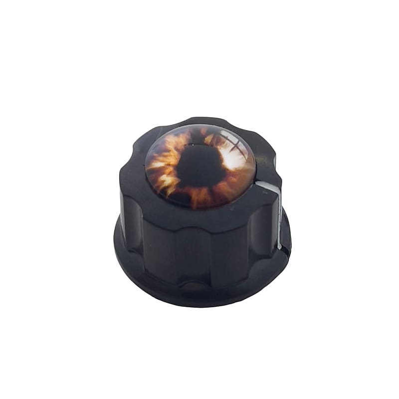 Dragon Eyes (Serpents - Brown - Black) - Custom Guitar Knobs | Reverb