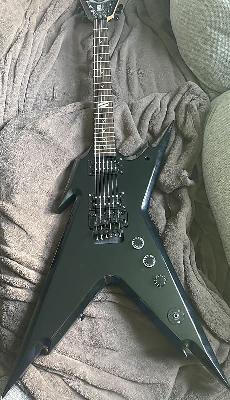 Dean Razorback Dime ML - Black Gloss | Reverb