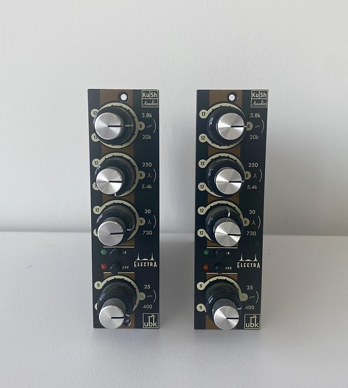 Kush Audio Electra 500 Series EQ Module Sequential PAIR | Reverb UK