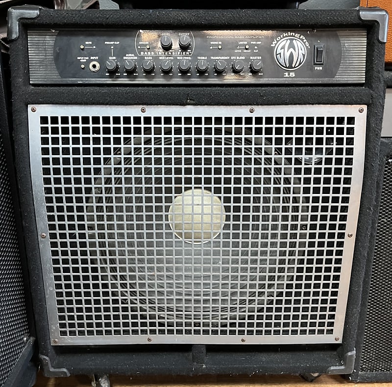 ***SWR WORKING PRO 15 BASS COMBO AMPLIFIER 1x15" 200 WATTS | Reverb
