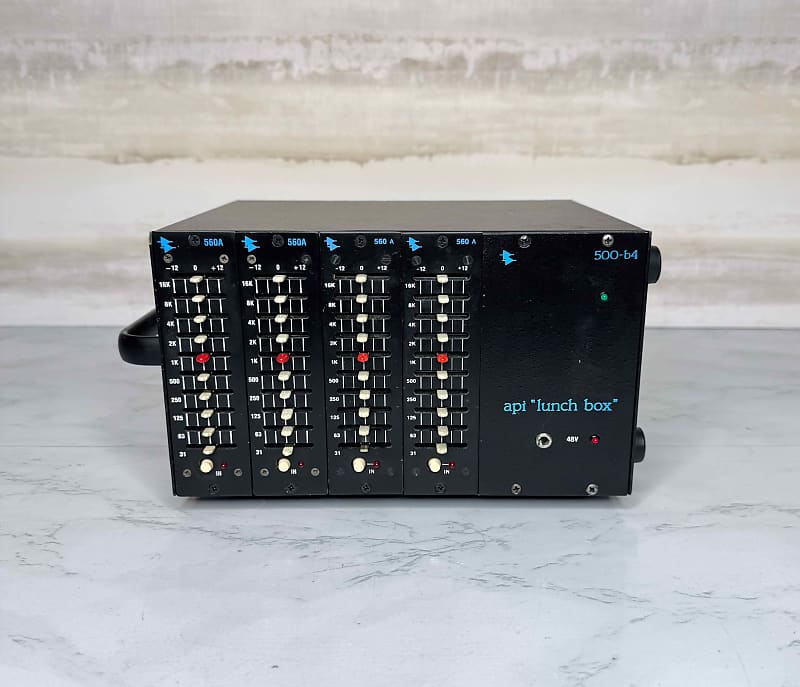 Vintage API 560A 10-Band Equalizer 500 Series (4 modules in | Reverb