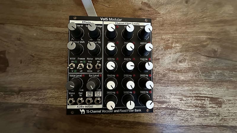 VoIS Modular 15-Channel Vocoder and Fixed Filter Bank 2023 - | Reverb