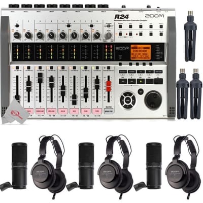 Zoom R24 Multi-Track Recorder, Interface, Controller, and | Reverb