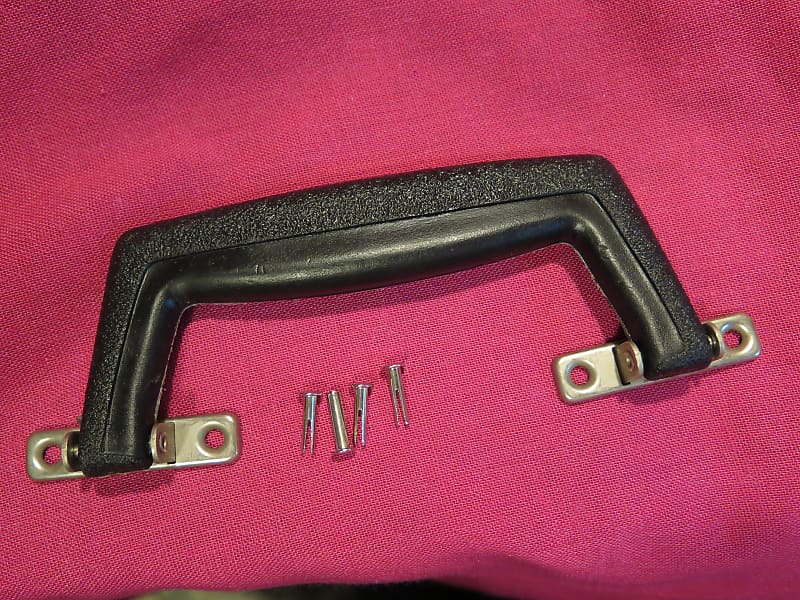 vintage 1970's case handle for guitar bass chipboard | Reverb