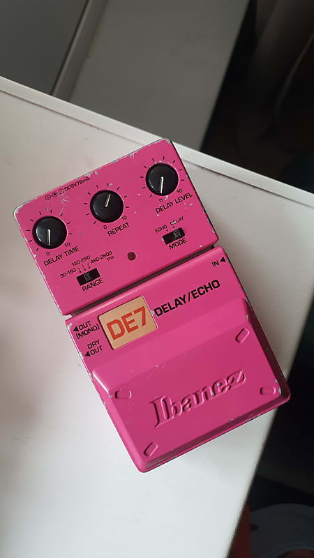 Ibanez DE7 Anniversary Pink Edition | Reverb