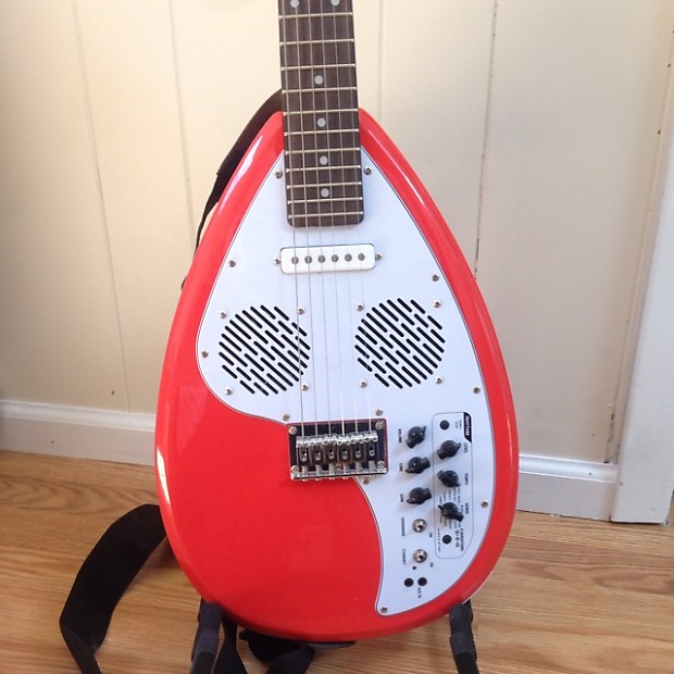 Vox Apache I Salmon Red Teardrop | Reverb