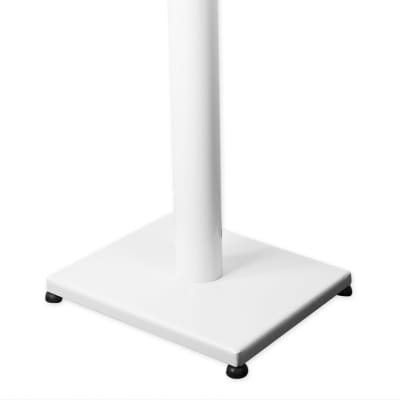 Pair 37” Steel White Stands For Yamaha HS8 Studio Monitors | Reverb