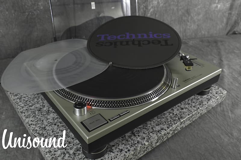Technics SL-1200MK5 Silver direct drive DJ turntable in | Reverb