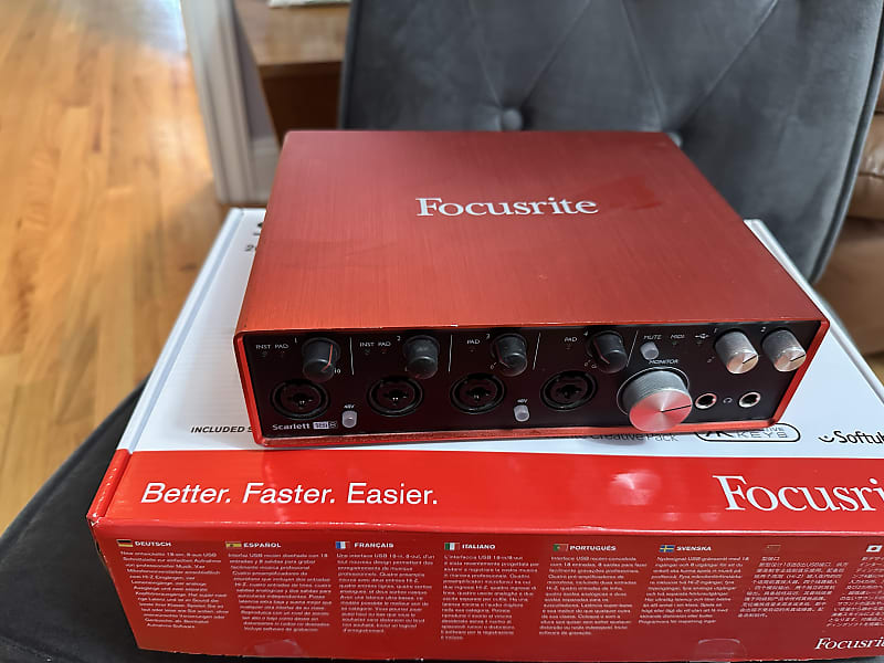 Focusrite Scarlett 18i8 2nd Gen USB Audio Interface | Reverb