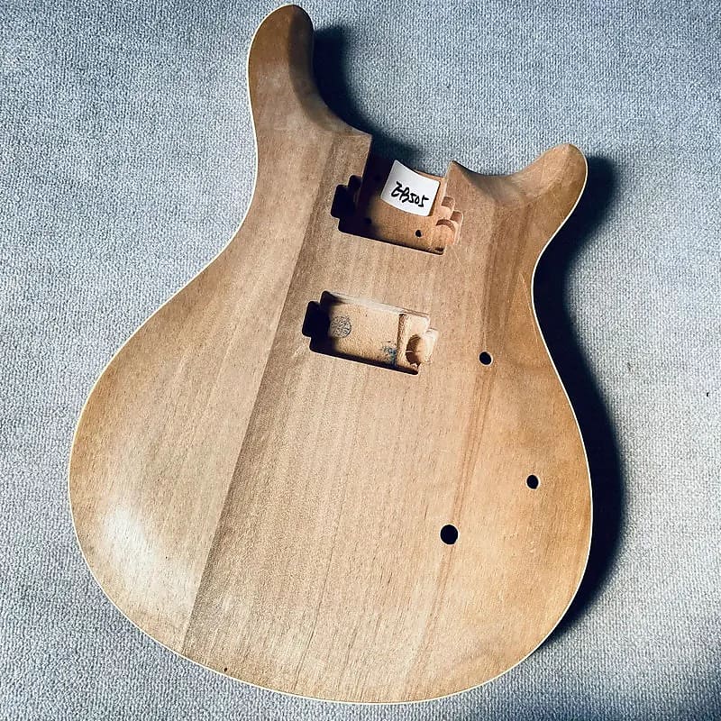 HH Okoume Wood Double Cutaway Guitar Body DIY Project | Reverb