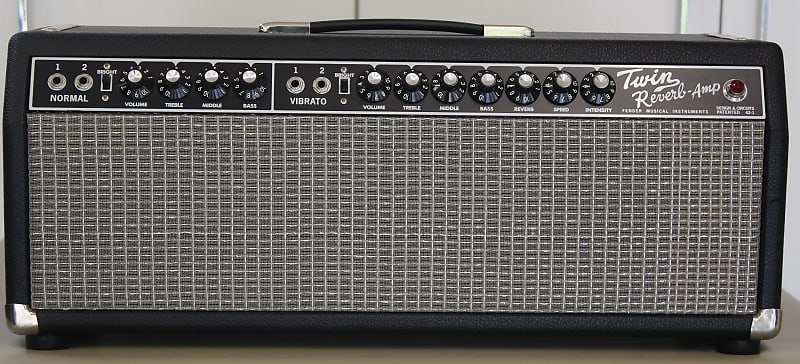 Fender '65 Twin Reverb Reissue 85-Watt Head | Reverb