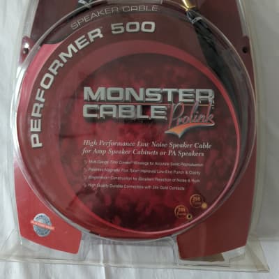 Monster P500-S-20 Performer 500 Prolink Speaker Cable 1/4" | Reverb
