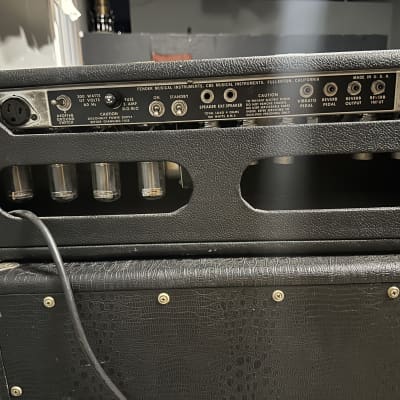 Fender Twin Reverb Head Early 70s - Silverface | Reverb