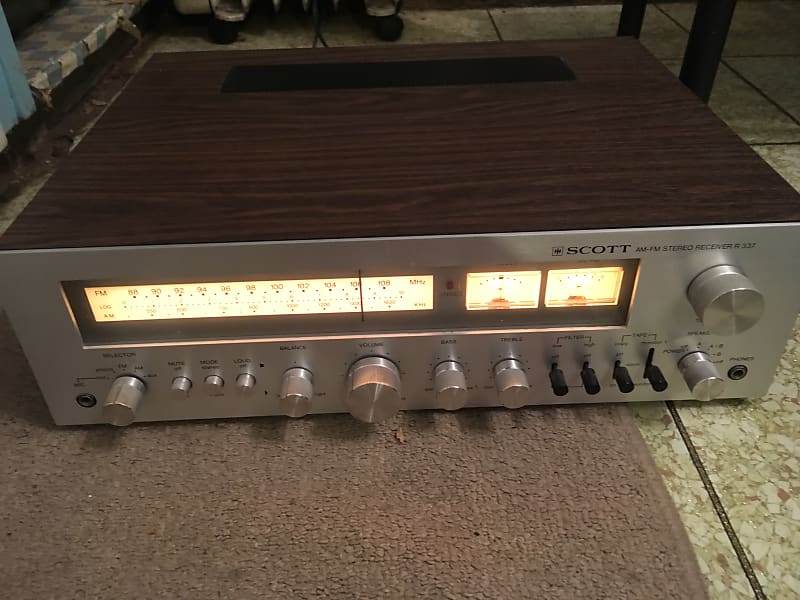 SCOTT R-337 AM-FM STEREO RECEIVER | Reverb