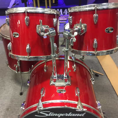 Slingerland "Spirit" series 5 piece drum set/holders | Reverb Greece