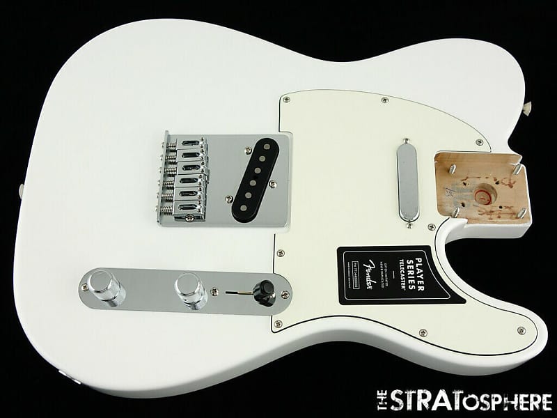 Fender Player Telecaster Tele LOADED BODY Modern Guitar Parts | Reverb