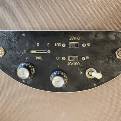 1973 Gibson Les Paul Triumph Bass Control Panel | Reverb