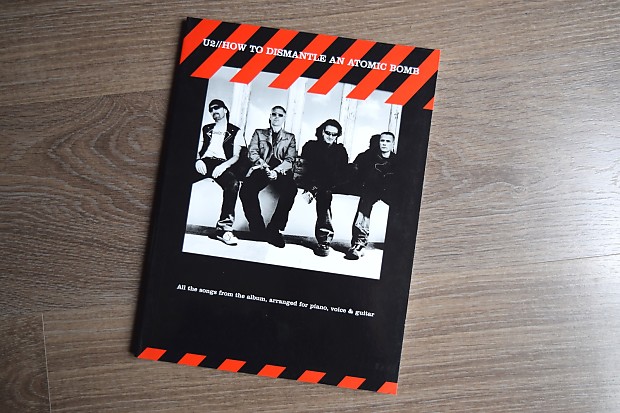 U2 How To Dismantle An Atomic Bomb - Song Book (2005) | Reverb UK