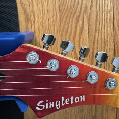 Singleton Custom Super Strat with Variax for Line 6 Helix | Reverb