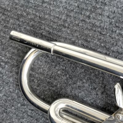 King "Classic" Silver Flair Bb Trumpet with 1st Slide Trigger | Reverb