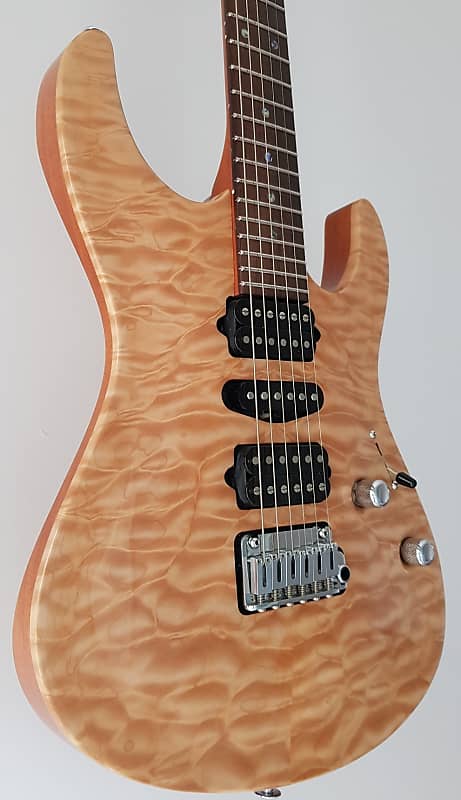 Suhr Custom Modern Carve - Reverse Headstock - 3/4 Quilt | Reverb UK