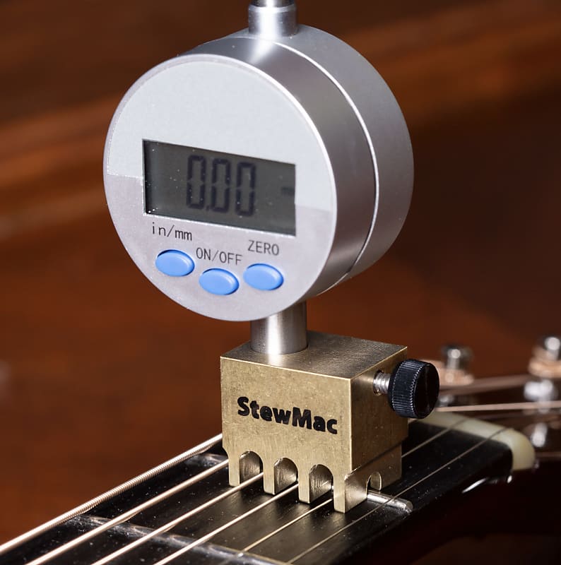 Stewmac Digital Nut Slotting Gauge Luthier Tool for Guitar | Reverb