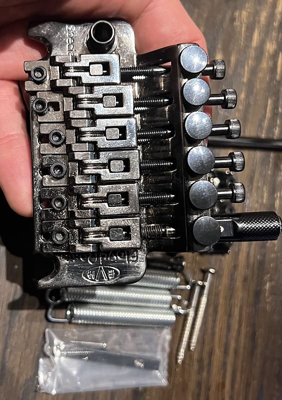 EVH Floyd rose bridge ( black color) 2017 - Black | Reverb