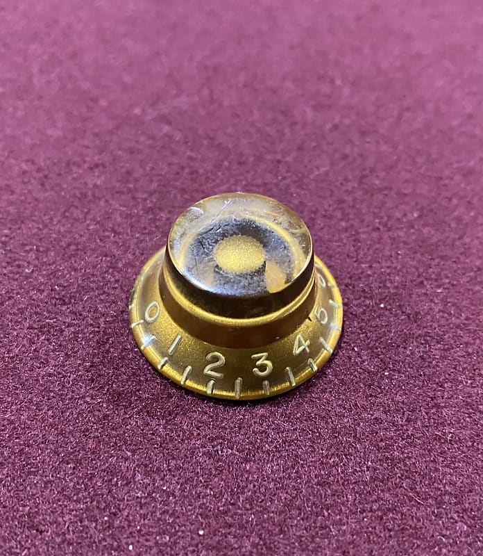 Gibson Bonnet Top Hat Knob 1950s | Reverb