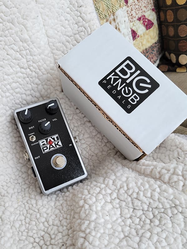 Big Knob Pedals Rat Pak White Face Rat clone LM308N chip | Reverb