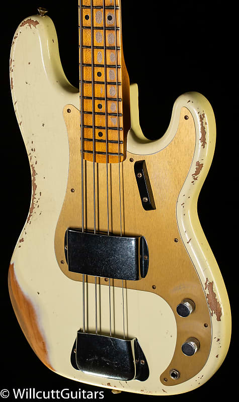 Fender Custom Shop 1958 Precision Bass Heavy Relic Vintage | Reverb