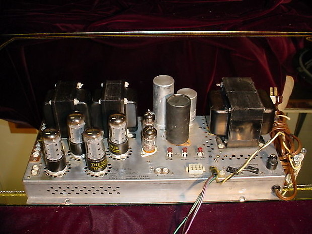 The Fisher Stereo 7591 Tube Amplifier Chassis 680-A The | Reverb