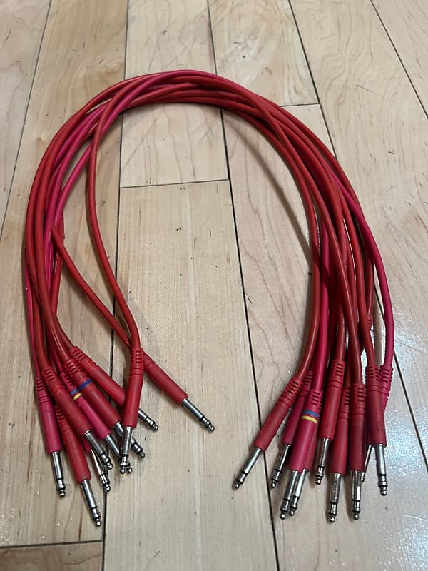 Mogami TT Patch Cables 29" long lot of 10 | Reverb