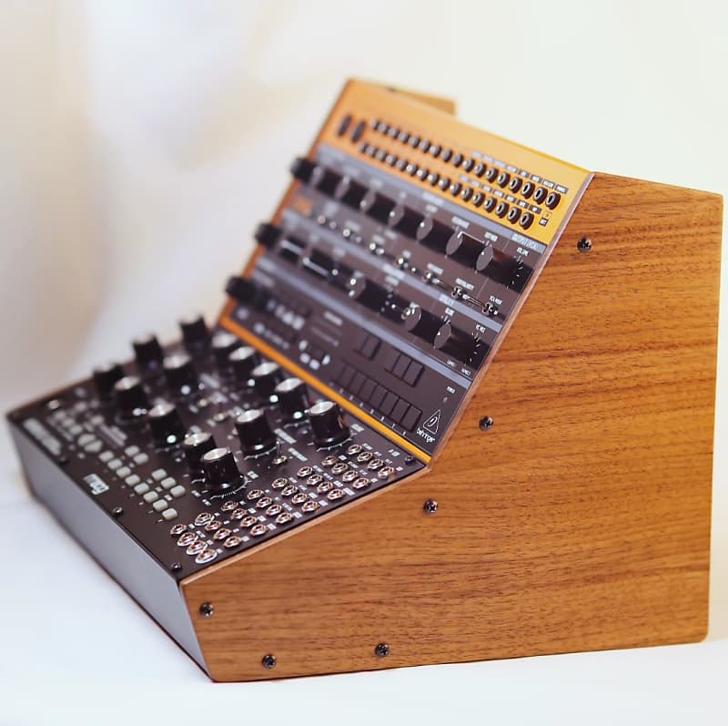 Custom Walnut Eurorack stand for Moog | Reverb