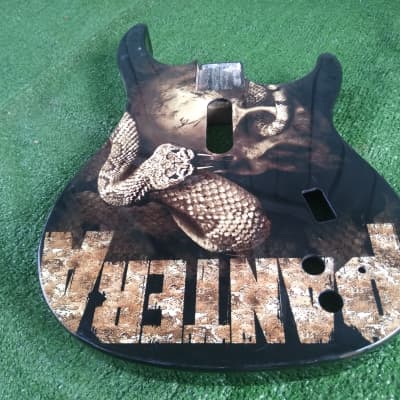 Full Size Dinky Style Super Strat Body 2000s - Original | Reverb