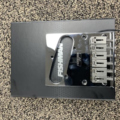 Fishman VT Powerbridge, telecaster piezo bridge, open box | Reverb