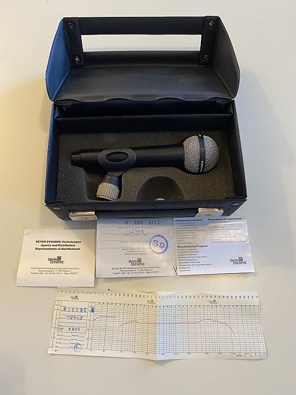 Beyerdynamic M260-NC 1980s SN12449 - Ribbon Microphone | Reverb
