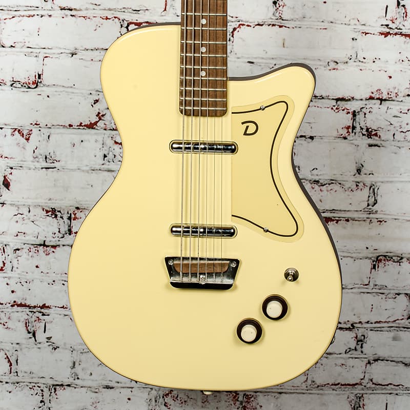 Danelectro - U2 Baritone - w/Lipstick Pickups, Cream - x7019 | Reverb