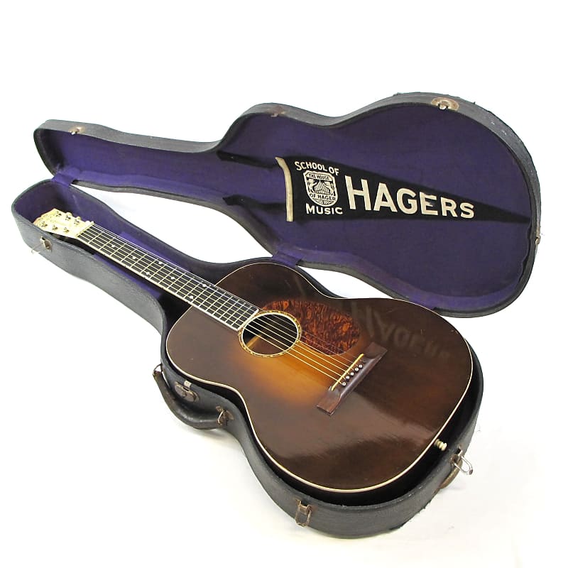 Hager (Gretsch) Artist Flat Top Hawaiian 1930s-40s | Reverb