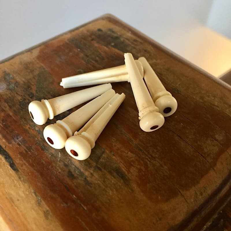 Vintage 1955 Martin D-28 Bridge Pins | Reverb