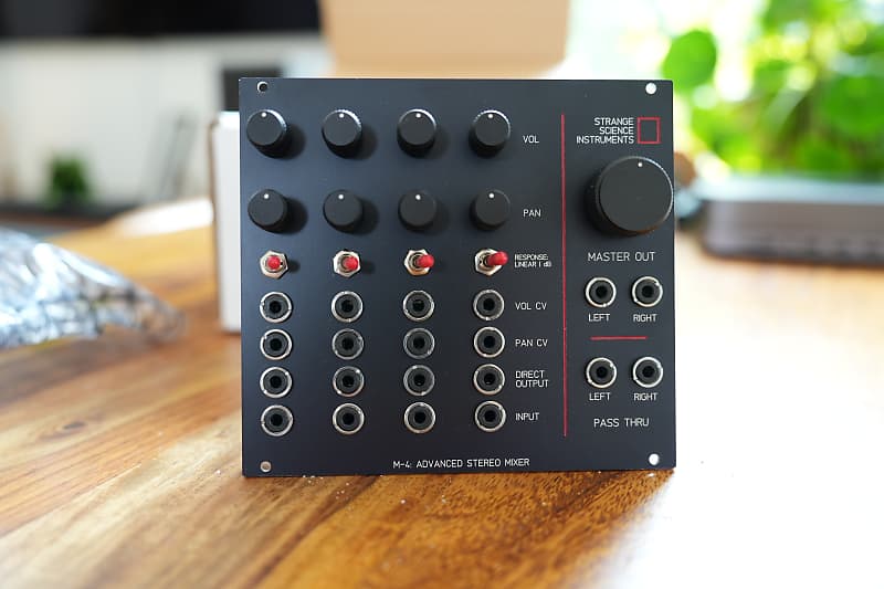Strange Science Instruments M4: Advanced Stereo Mixer | Reverb