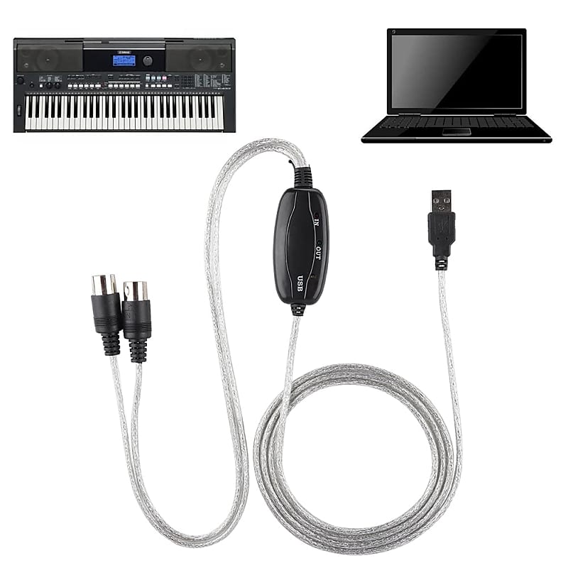 MIDI Cable, MIDI USB Converter, USB To MIDI Interface | Reverb UK