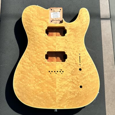 Warmoth Carved Top Telecaster Body for STRAT / rounded pocket | Reverb