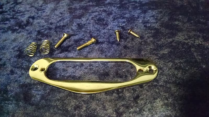 Allparts Single Coil metal pickup ring Chrome w/hardware | Reverb